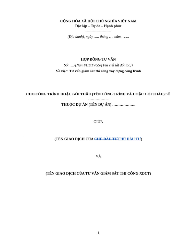 Hop Dong TVGS | PDF