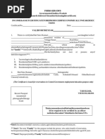 Aadhar Enrollment Form Age Above 18 | PDF