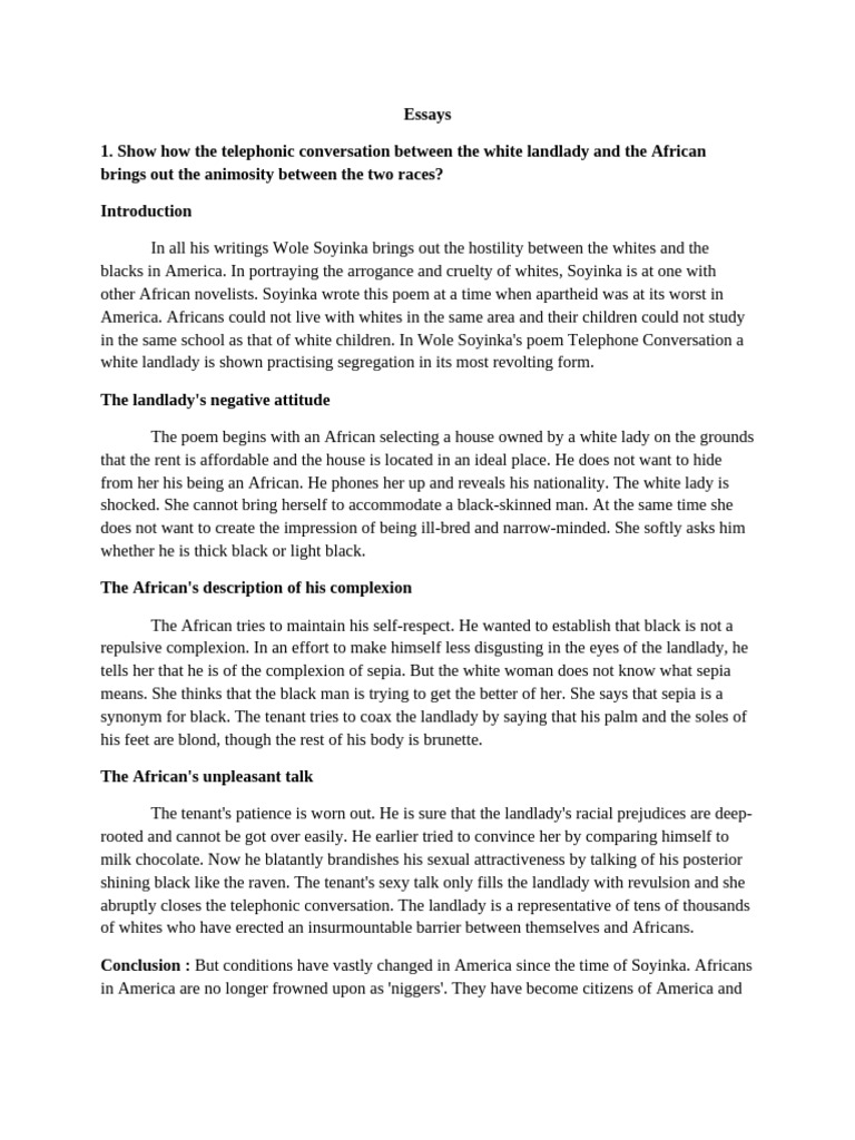 Essay English | PDF