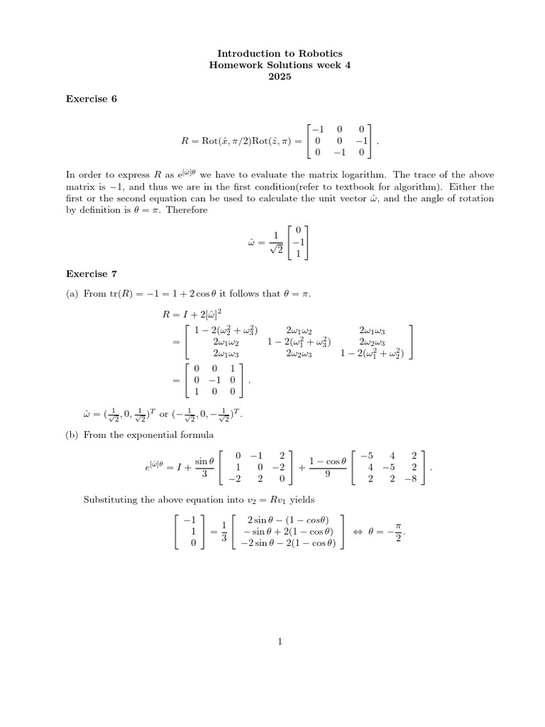 ProblemSet Solution Week5-1 | PDF | Mathematics | Mathematical Objects