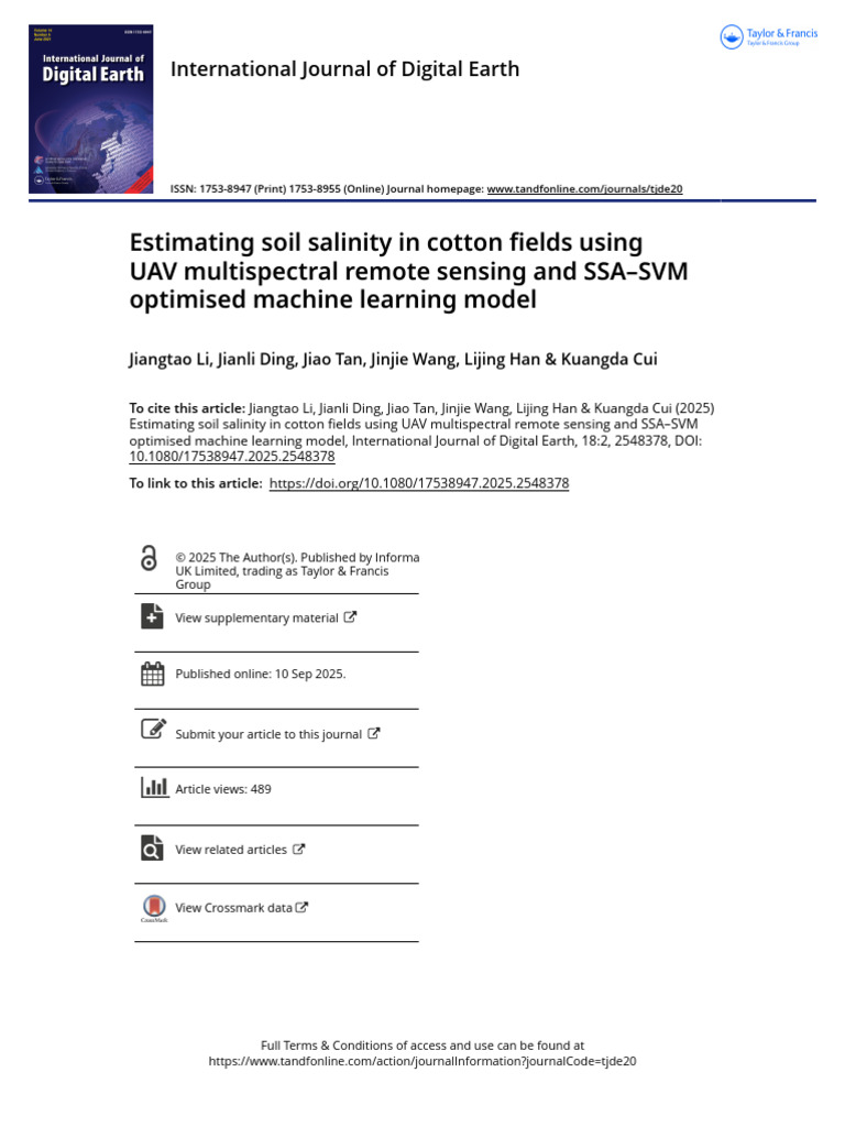 02-Estimating Soil Salinity in Cotton Fields Using UAV Multispectral ...