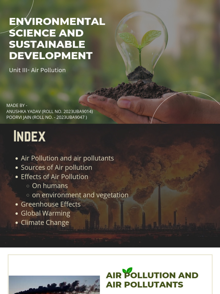 Air Pollution: Causes, Effects, and Solutions | PDF | Air Pollution ...