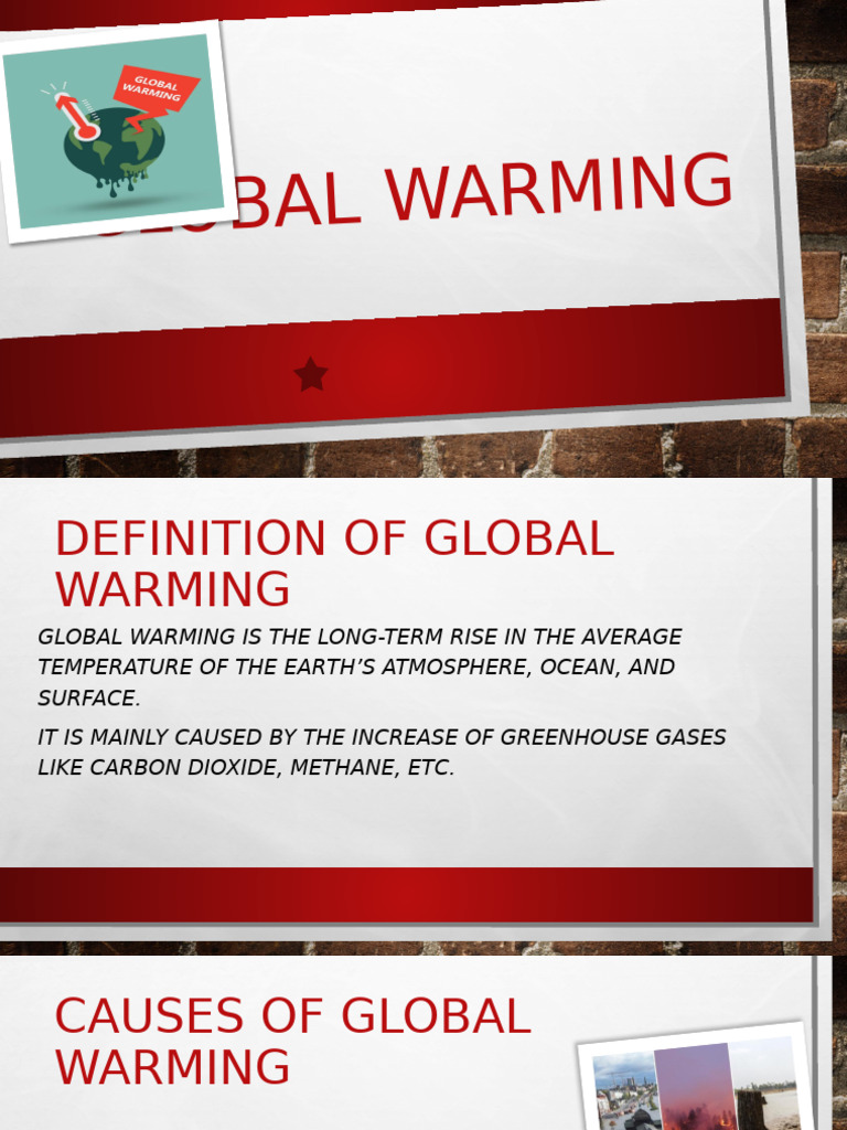 Understanding Global Warming Causes & Solutions | PDF