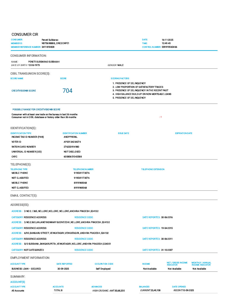 Subb Arao | PDF | Interest | Loans