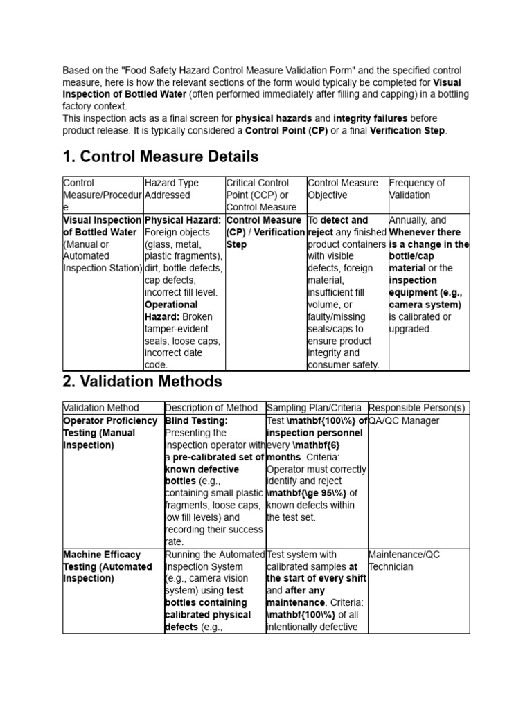 visual inspection | PDF | Quality Assurance