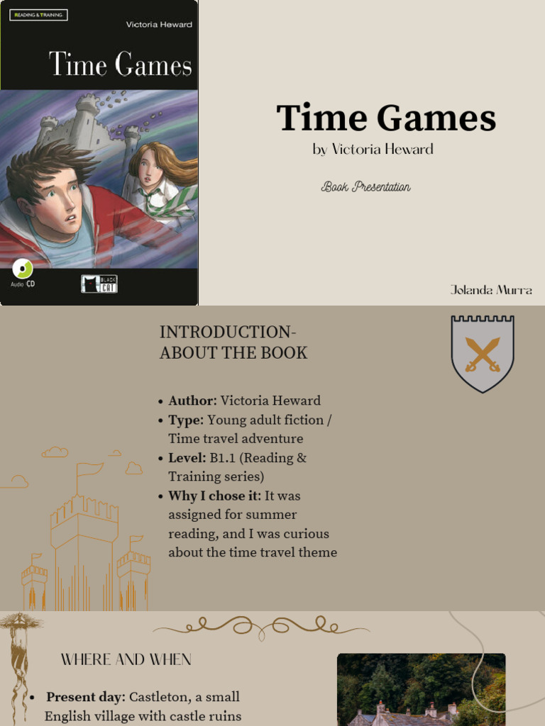Time Games: A Time Travel Adventure | PDF | Adolescence
