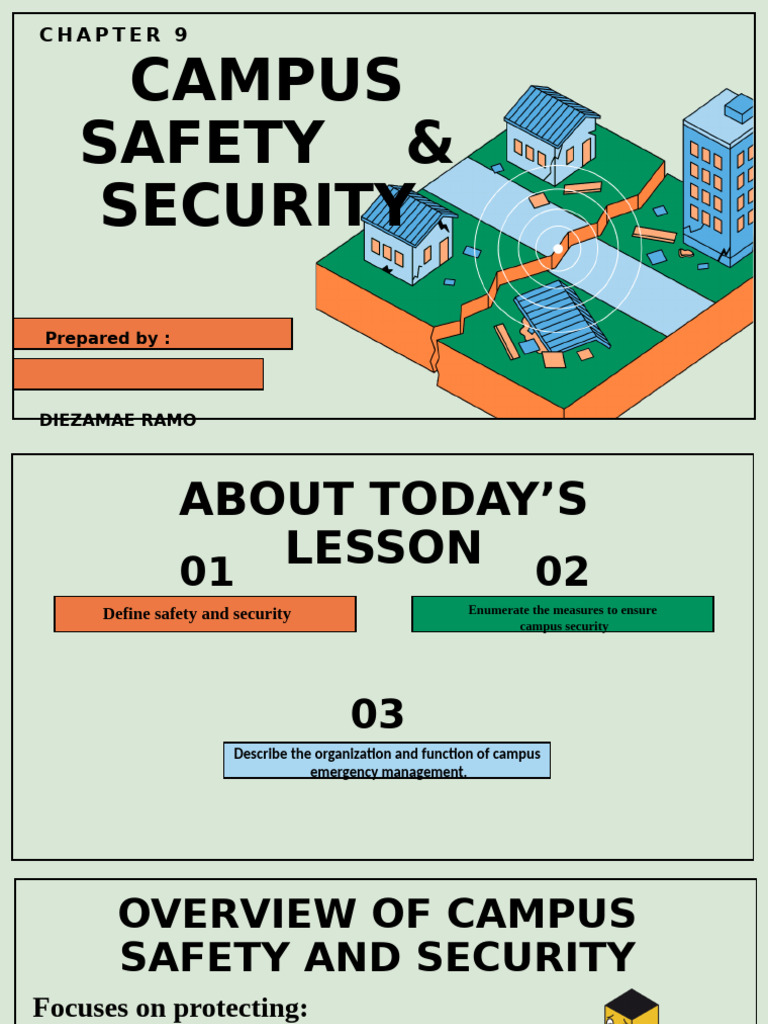 Chapter 9 Campus Safety and Security | PDF | Earthquakes | Emergency ...