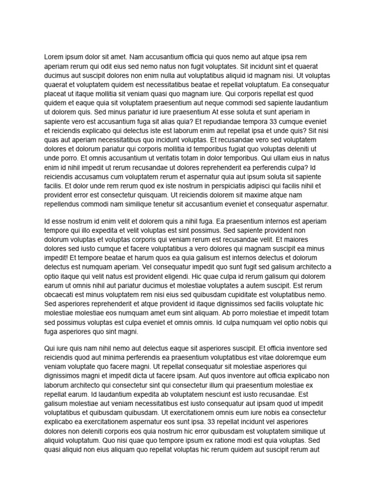 5 Lorem Ipsum | PDF
