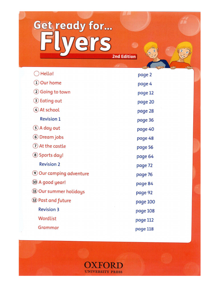 Unit 0 Flyers | PDF