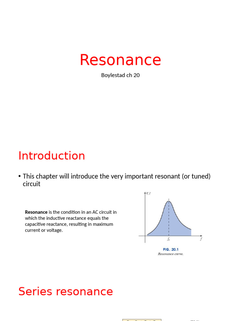 Resonance | PDF