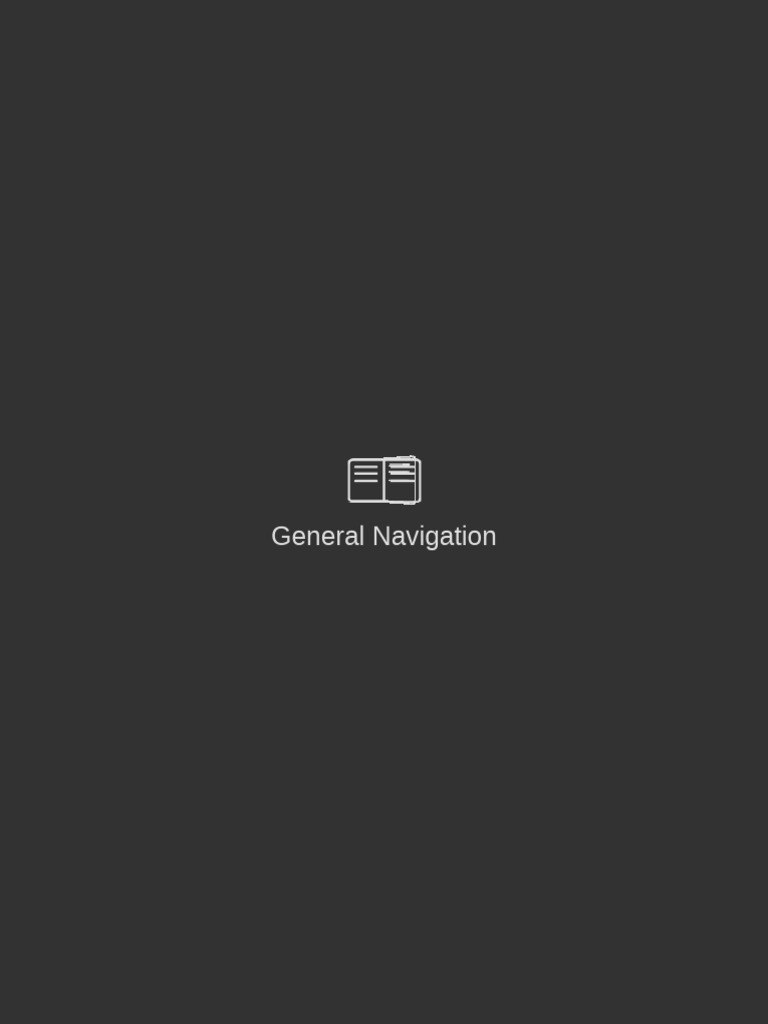 General Navigation | PDF