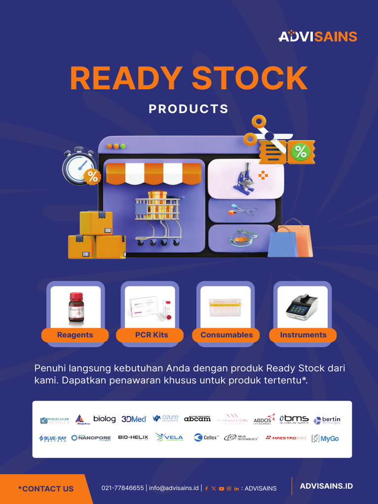 Ready Stock Molecular Products List | PDF | Polymerase Chain Reaction ...
