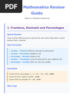 Successive Percentage Change Methods | PDF | Percentage | Ratio