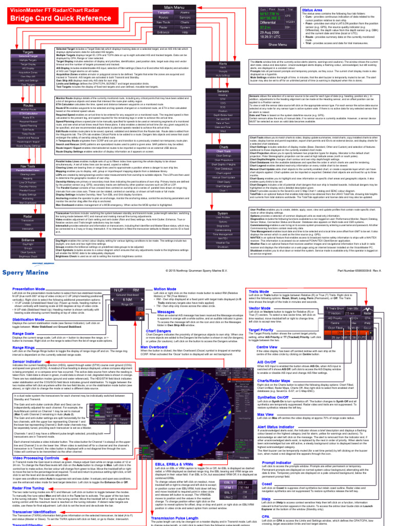 VisionMaster FT Radar Overview | PDF | Databases | Radar