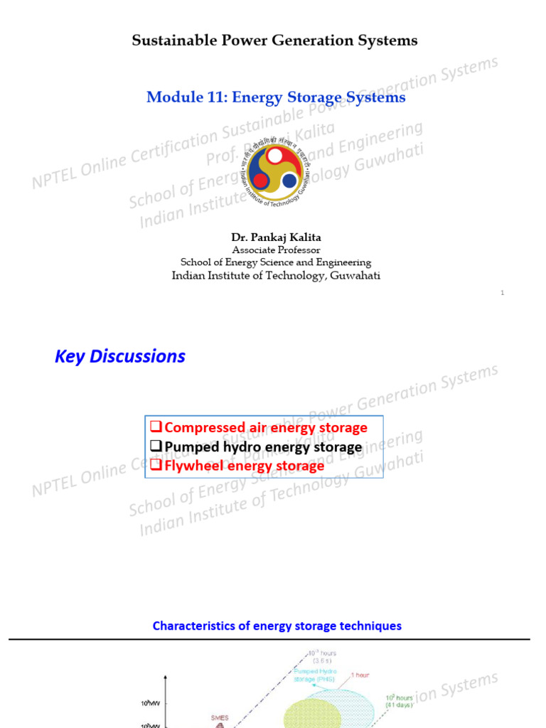 Lec 32_Lecture Note | PDF | Energy Storage | Power Station