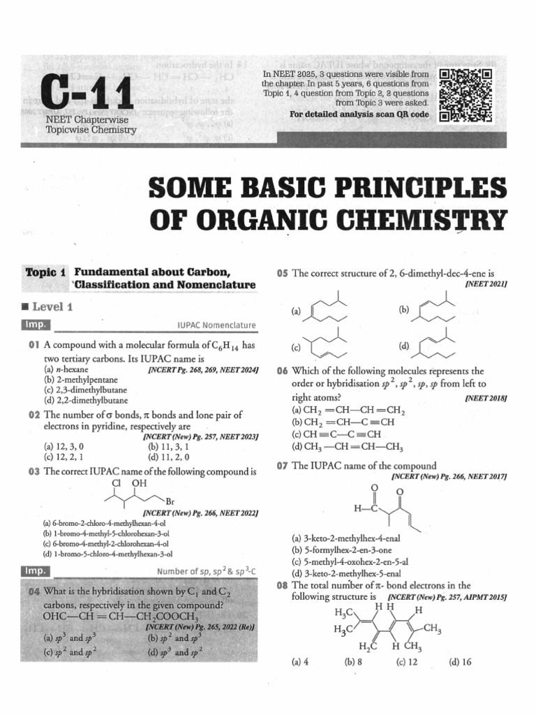 Some Basic Principles of Organic Chemistry | PDF