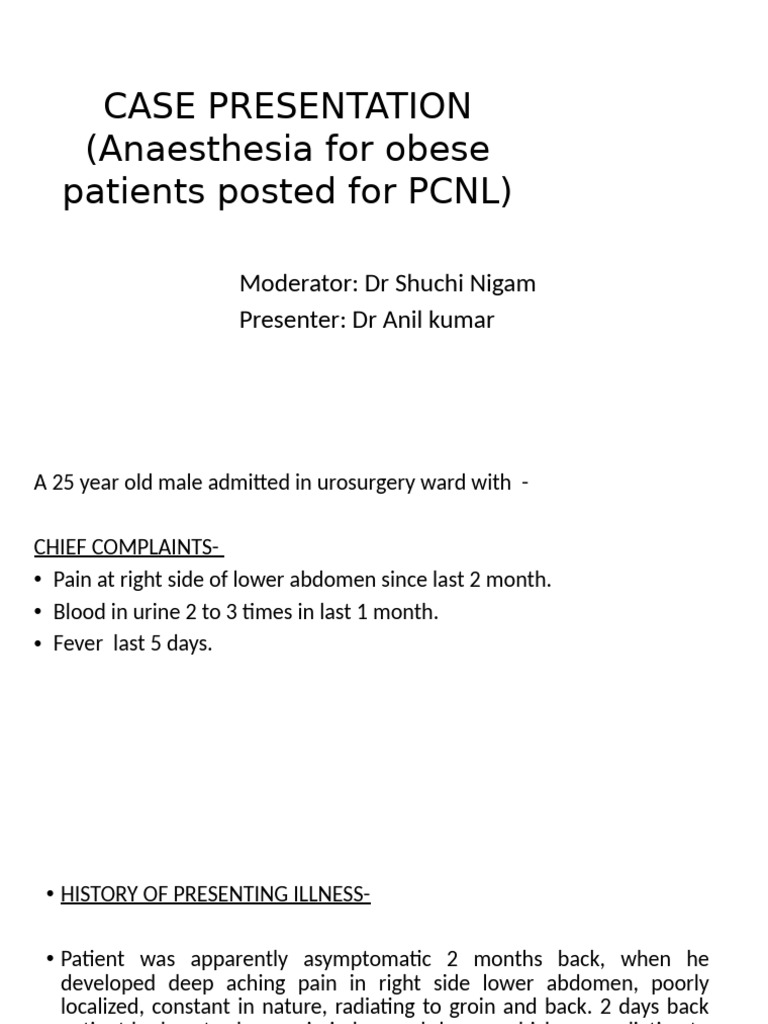 Obesity Case Presentation-1 | PDF | Medicine | Human Diseases And Disorders
