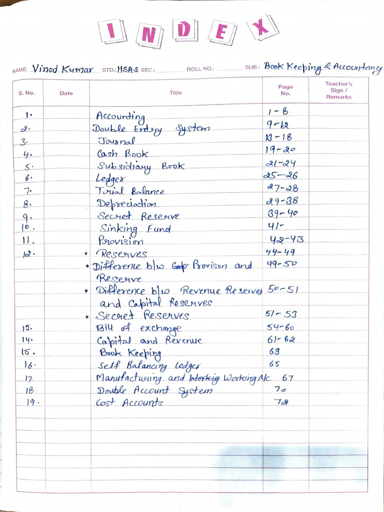 Accountacy Notes | PDF