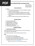 EX280 Exam Instructions and Questions | PDF | Password | Information ...