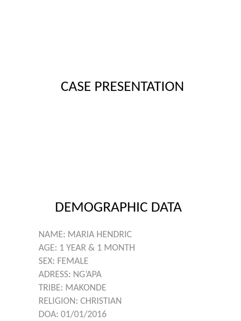 1-Year-Old Burn Injury Case Study | PDF