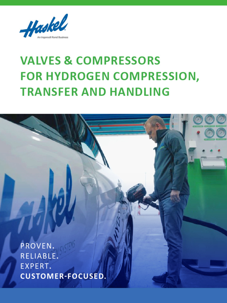 Hydrogen Compression Storage and Transfer 2022 | PDF | Valve | Hydrogen