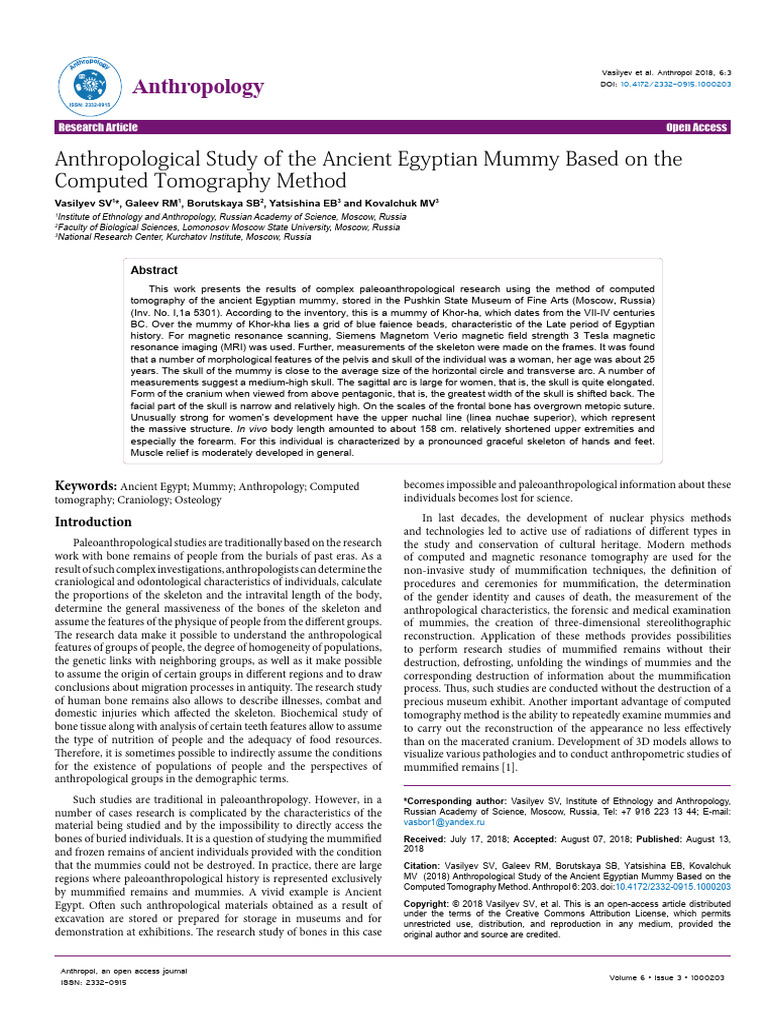 anthropological-study-of-the-ancient-egyptian-mummy-based-on ...