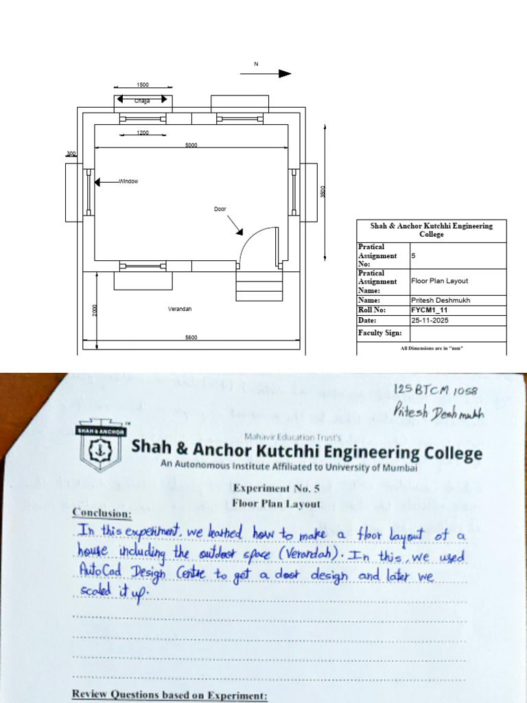 Floor Plan Layout Practical Assignment | PDF