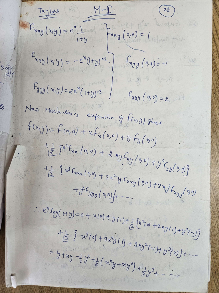 Taylor's Theorem | PDF