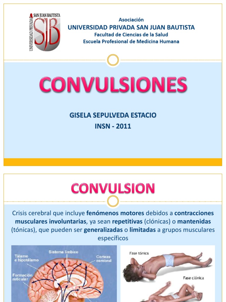 Tipos de Convulsiones y Tratamientos | PDF | Lesión cerebral traumática ...