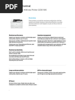HP LaserJer Pro 404dn Data Sheet | PDF | Wi Fi | Operating System