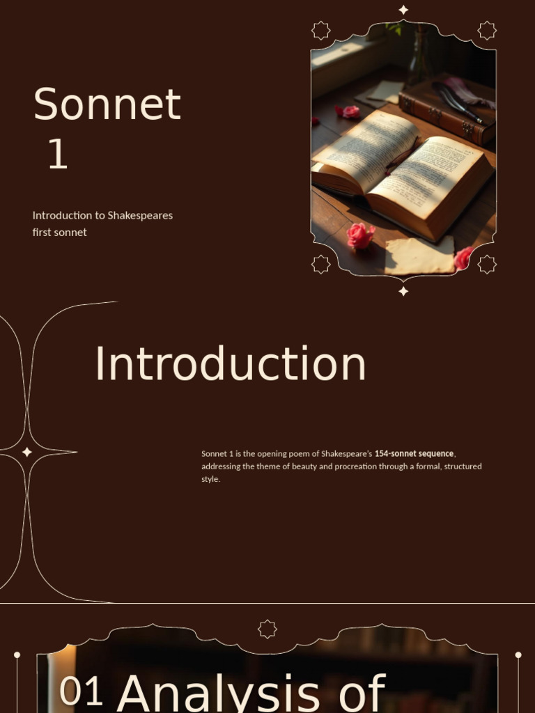 Sonnet 1 No Slide9 | PDF