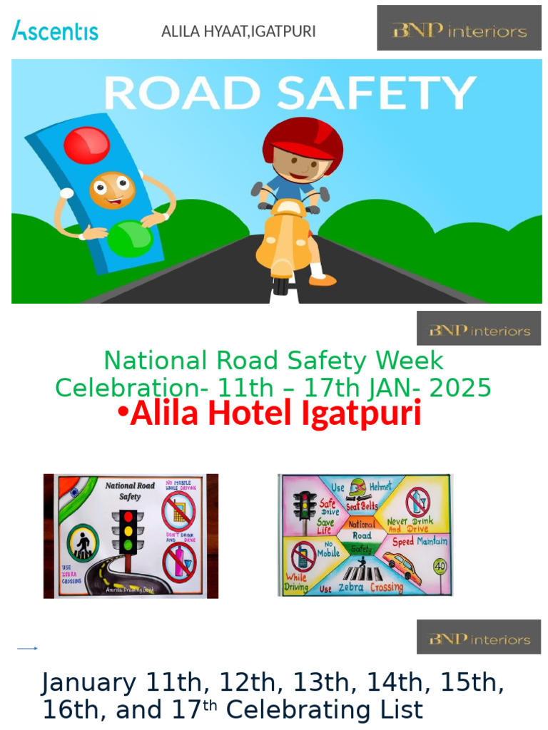 National Road Safety Week 2025 Events | PDF