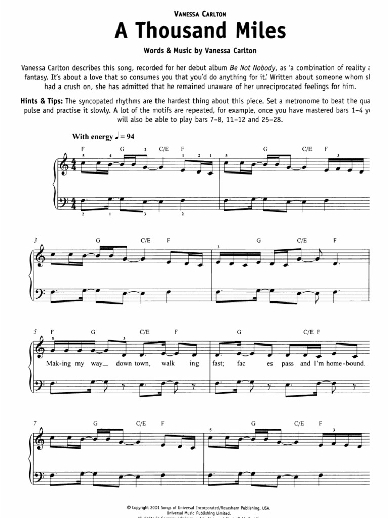 A Thousand Miles | PDF | Home & Garden