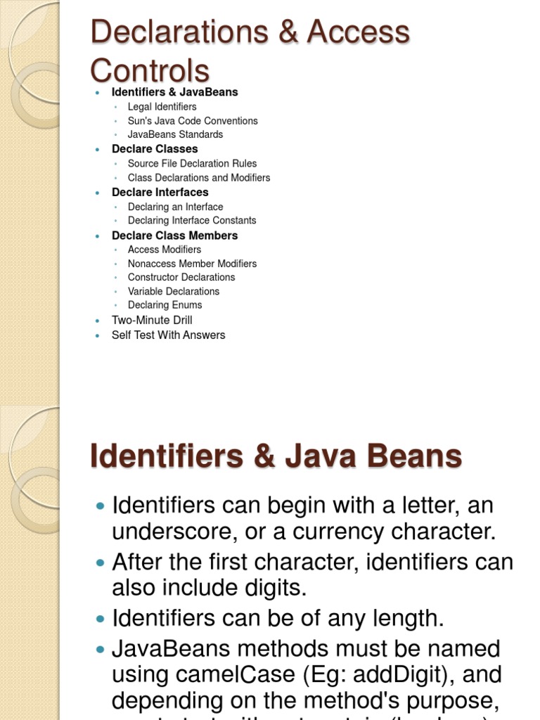 Ocjp Chapter 1 1 Pdf Inheritance Object Oriented Programming