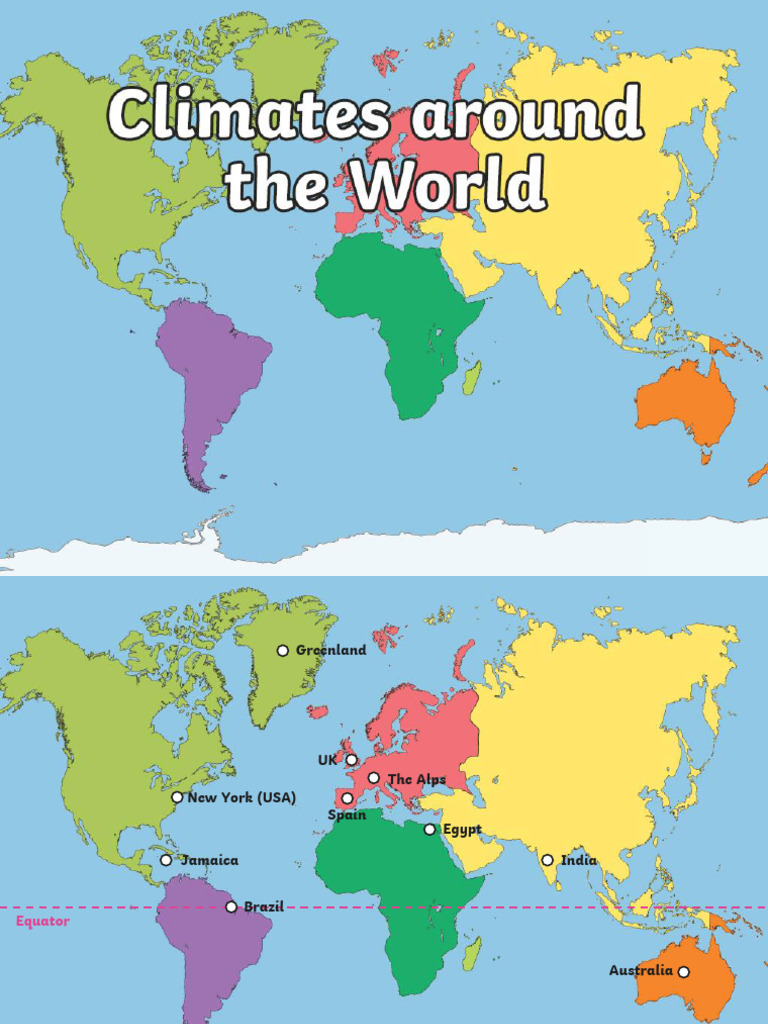 Climates Around The World | PDF | Rain | Oceanic Climate