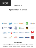 Excel Sponsorship Tracker Guide | PDF | Sponsor (Commercial) | Spreadsheet