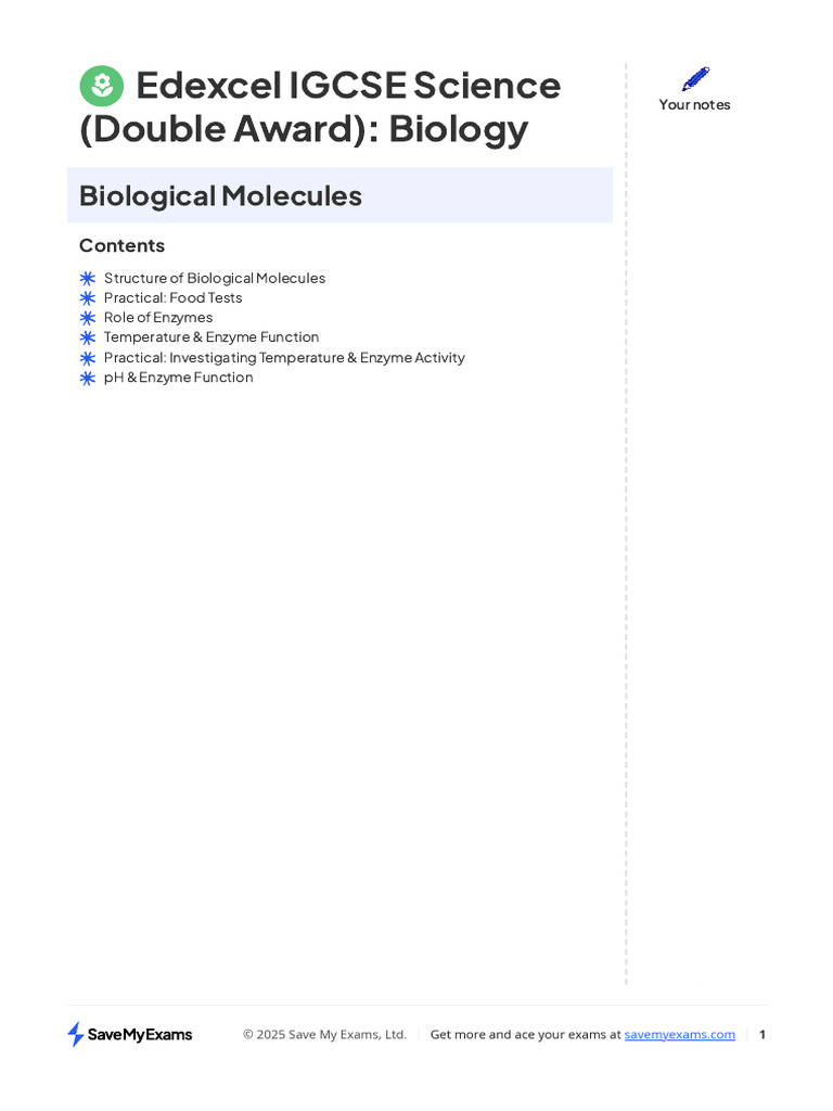 Biological Molecules | PDF | Carbohydrates | Enzyme