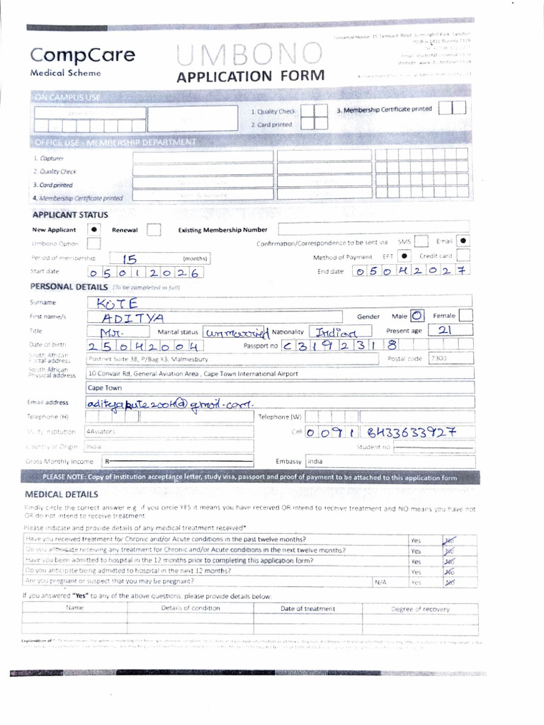 Med Form | PDF