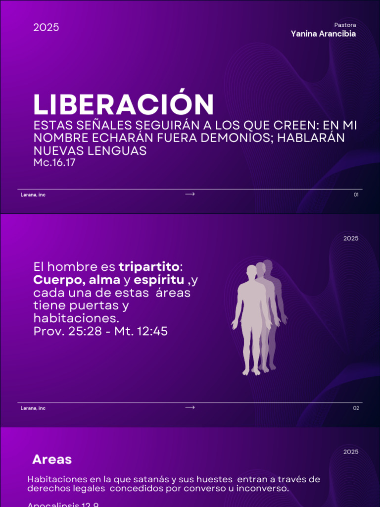 Guía de Liberación Espiritual y Demoníaca | PDF | Demonios | Creencia ...