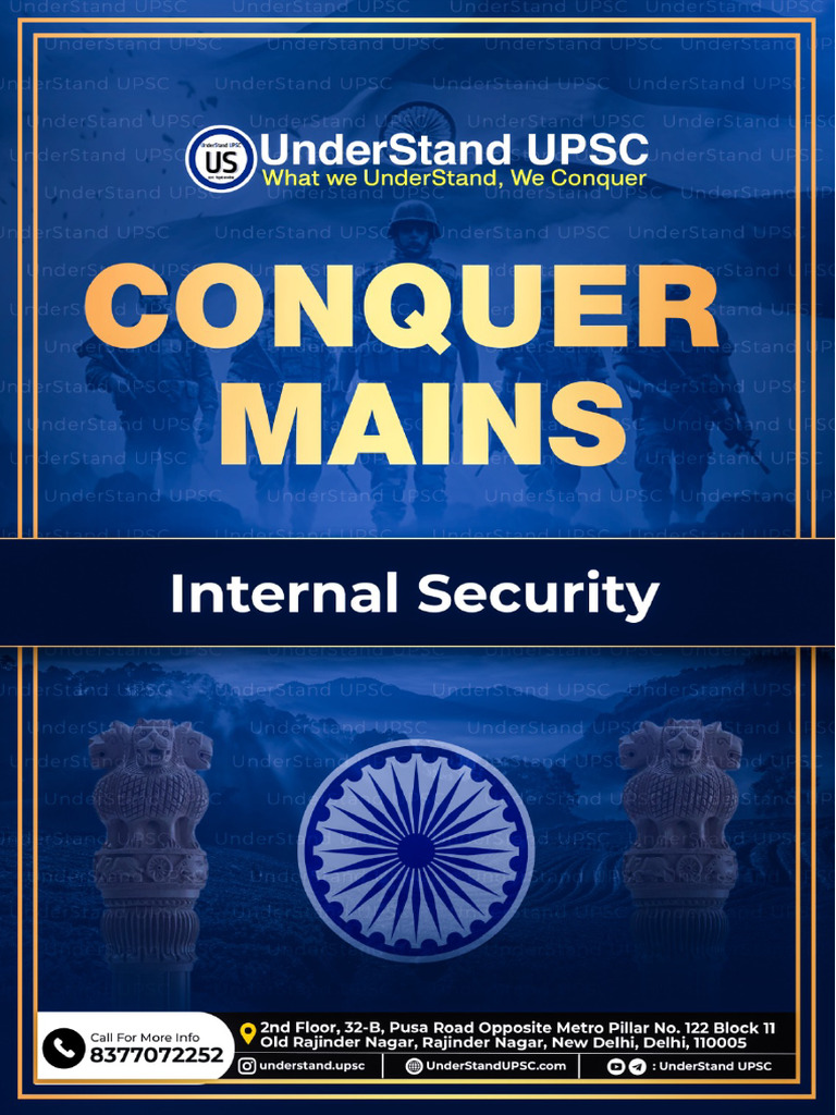 India’s Internal Security Challenges | PDF | Violence