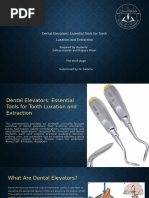 Dental Elevators: Names and Principles | PDF