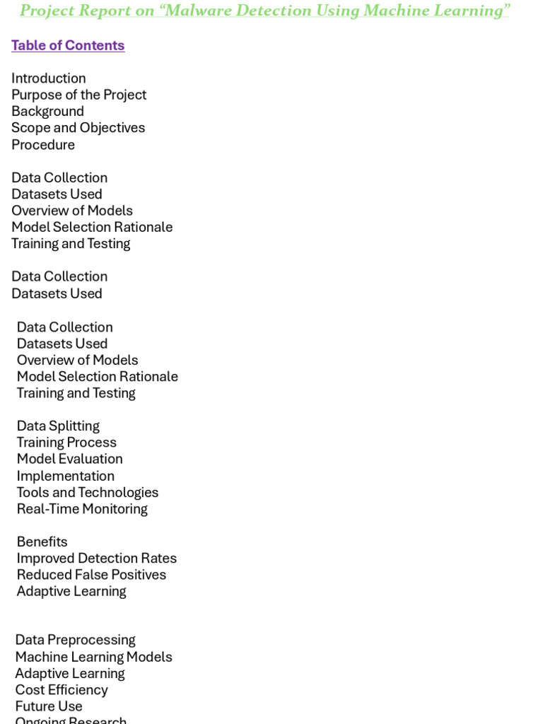 Presentation 8 | PDF | Machine Learning | Malware