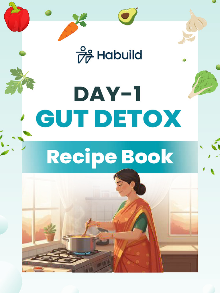 7-Day Gut Detox Meal Plan | PDF | Chutney | Ginger