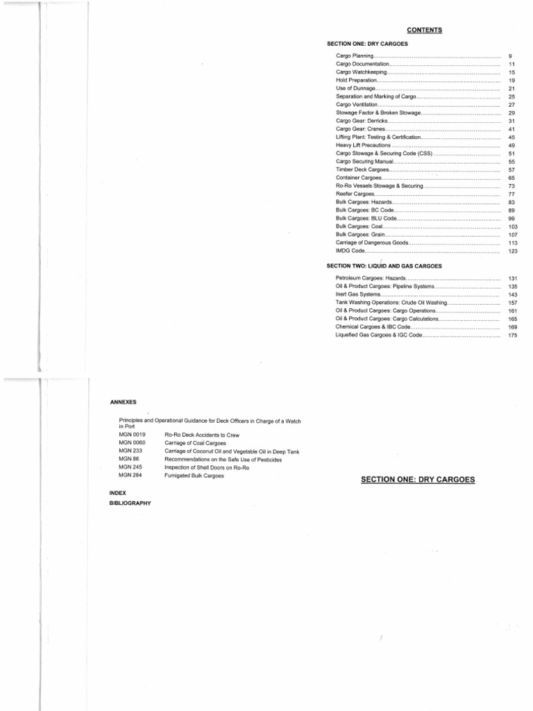 Cargo Notes Part 1 | PDF