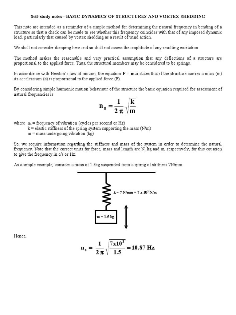 Study Note On Dynamics | PDF