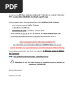 Convocation Bac Blanc Janvier 2026 | PDF