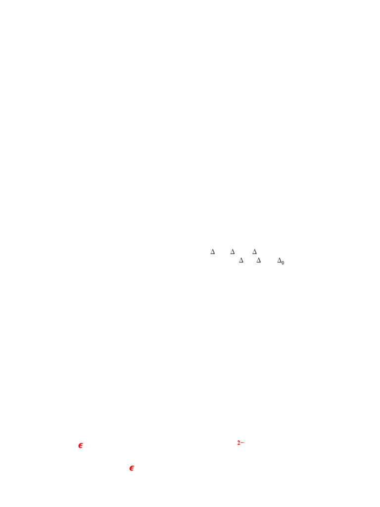 CML101 Inorganic Tutorial 2 - Key - 2025 | PDF | Chemical Substances | Condensed Matter Physics