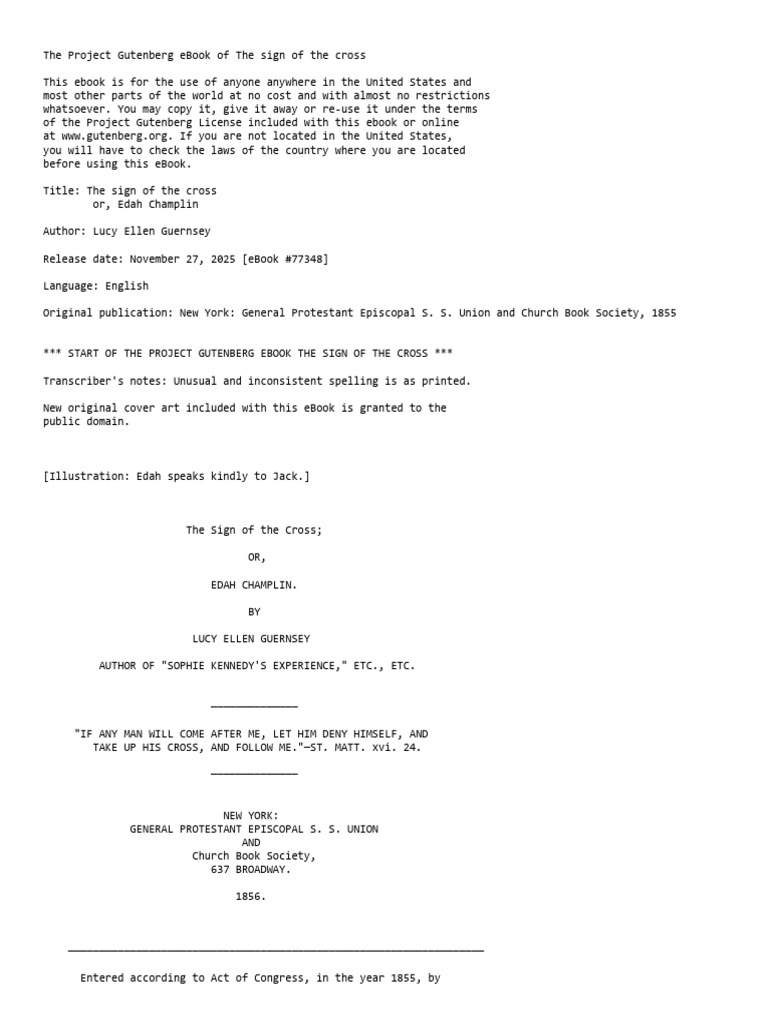 The Sign of the Cross eBook | PDF | Eucharist | Jesus