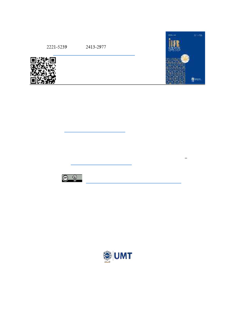 Finance Research Paper | PDF | Islamic Banking And Finance | Ordinary ...