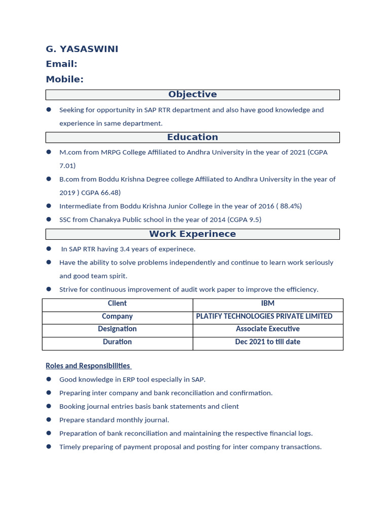 Yasaswini_ Sap Rtr | PDF | Banks | Balance Sheet